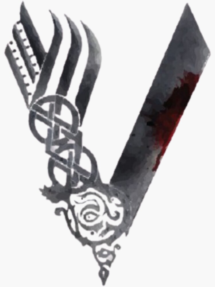 "viking log" Sticker by jackbonssi | Redbubble