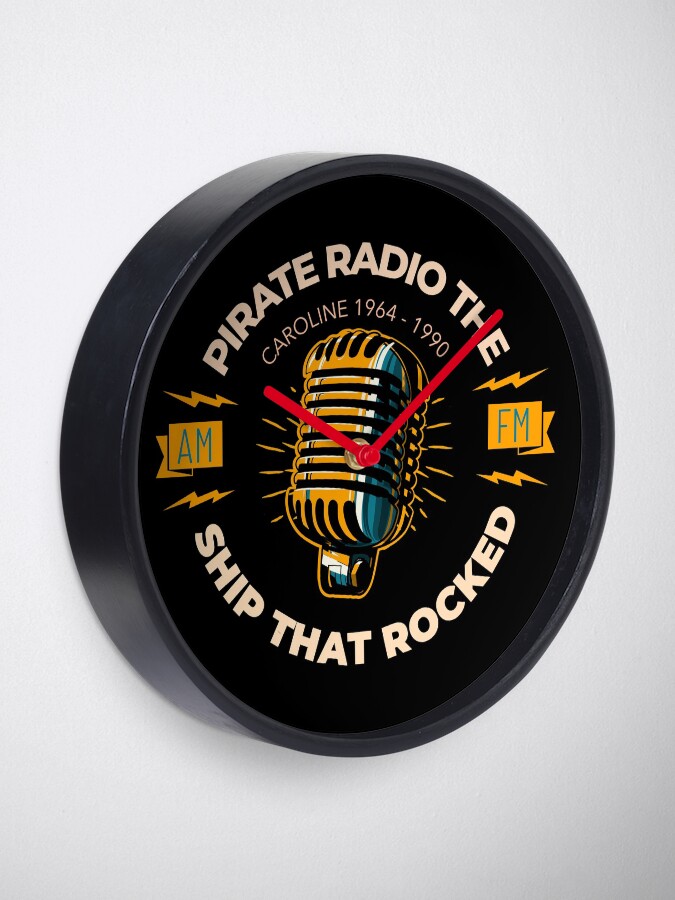 Radio Caroline Pirate Radio The Ship That Rocked Clock sold by Elaina ...