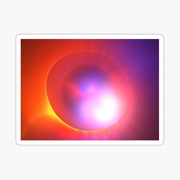 "Mars Ellipse" Sticker for Sale by KimSyOk | Redbubble