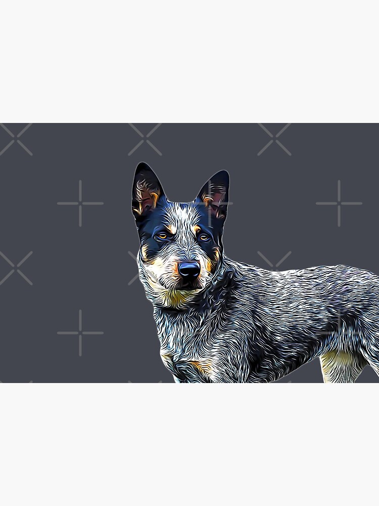 "Blue Heeler Australian Cattle Dog " Mask by ElegantCat | Redbubble