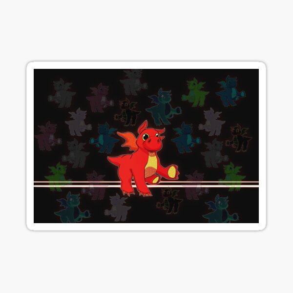 "Sizzle Patterned" Sticker by kheprinmatu | Redbubble