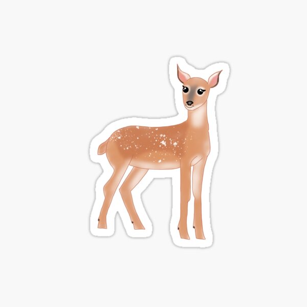 "Doe" Sticker for Sale by 1Lilith-Green1 | Redbubble