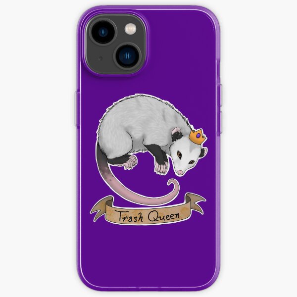 "Trash Queen Opossum Possum" iPhone Case for Sale by arccitius | Redbubble