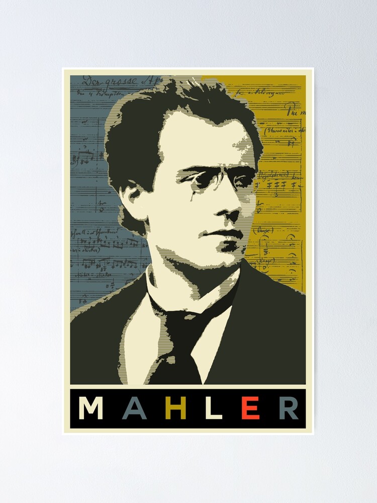 "Mahler 5" Poster for Sale by SUCHDESIGN | Redbubble