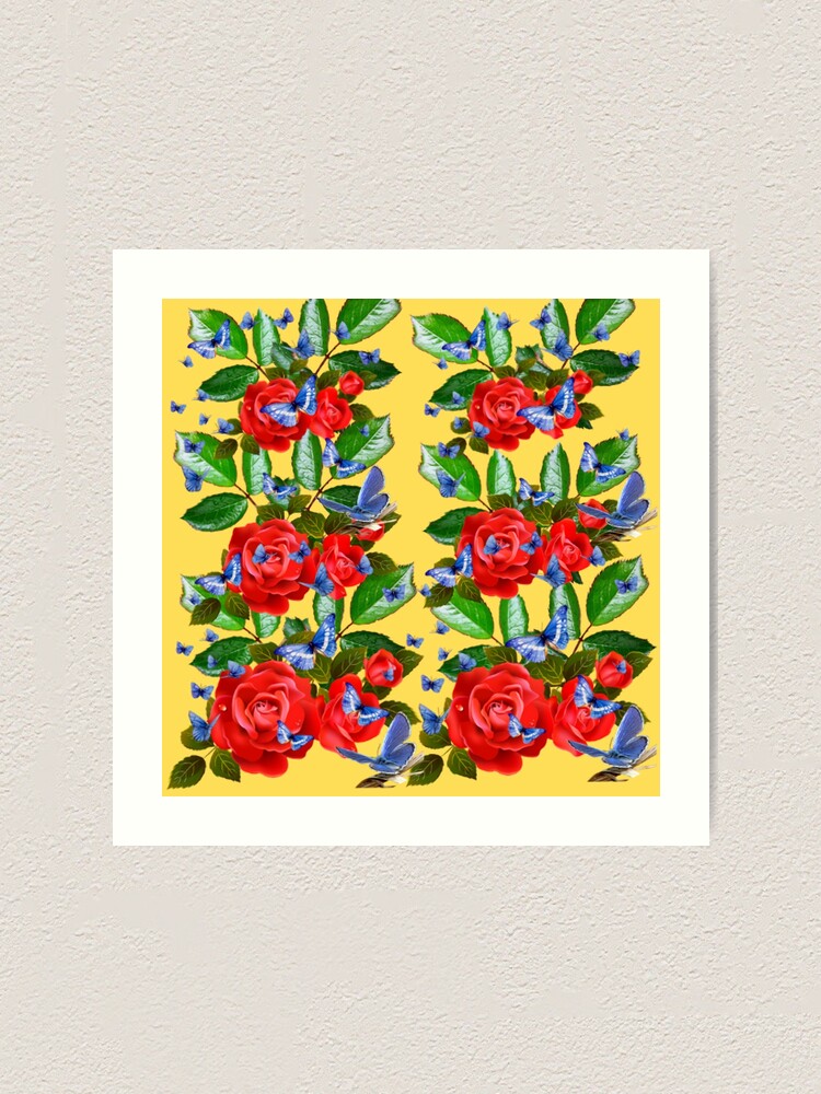 Lámina artística «La rosa se considera la reina de todas las flores. La ...