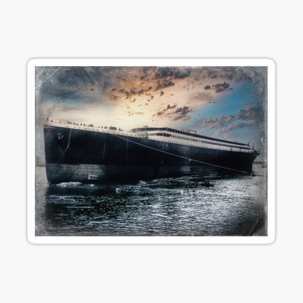 "RMS Titanic Restored." Sticker for Sale by billduncan | Redbubble