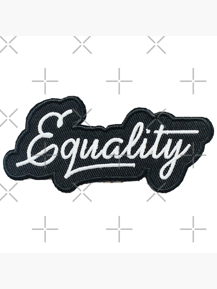 "Equality Sticker" Poster by designolo | Redbubble