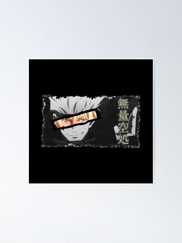"Jujutsu Kaisen - Gojo Satoru the Eyes" Poster by Kokorootaku | Redbubble