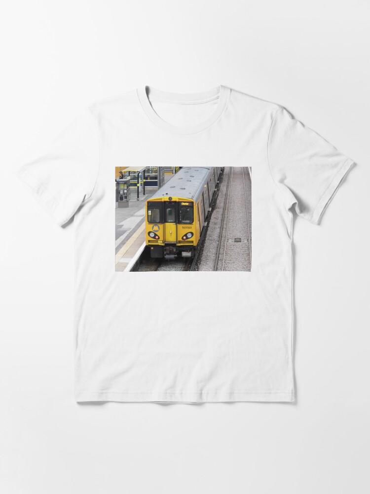 "Merseyrail Class 507 001 at Hooton Railway Station" T-shirt for Sale ...