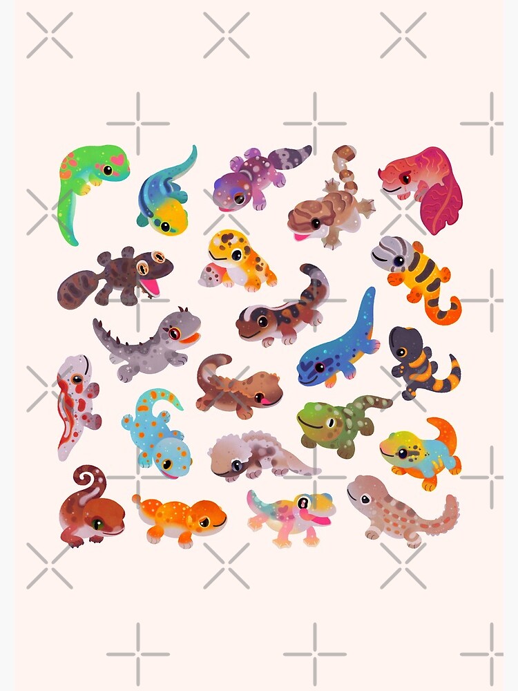 "Gecko - bright" Spiral Notebook for Sale by pikaole | Redbubble