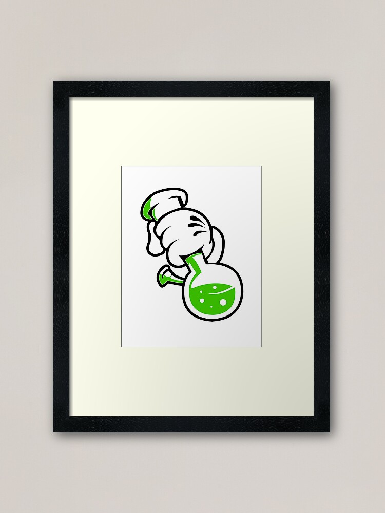 "Mickey Mouse Bong Design" Framed Art Print for Sale by GammaRay ...