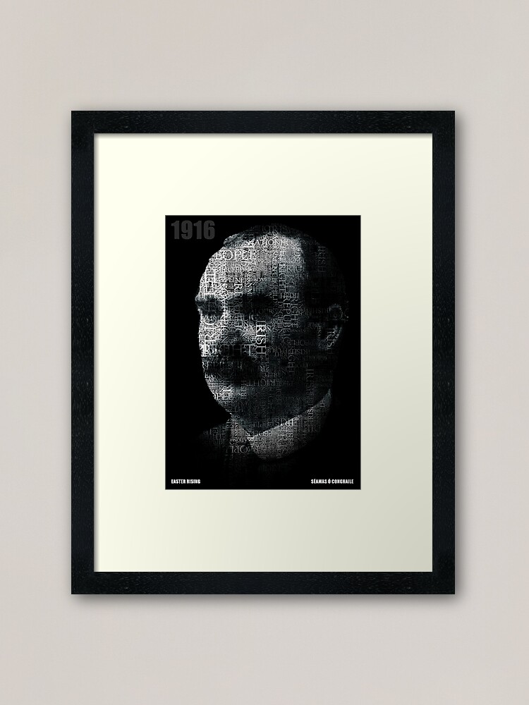"EASTER RISING JAMES CONNOLLY" Framed Art Print for Sale by ...