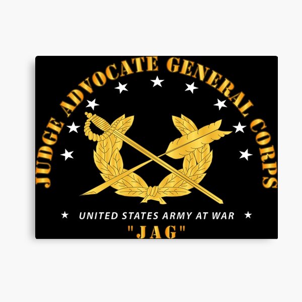 "Army - JAG Branch" Canvas Print for Sale by twix123844 | Redbubble