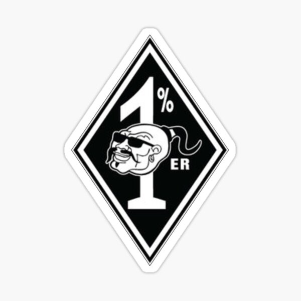 1 Percenter Stickers | Redbubble