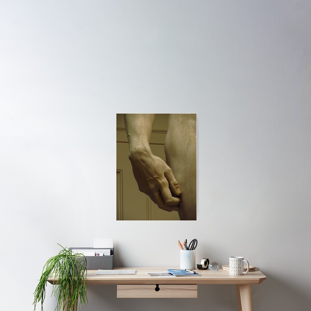 "Michelangelo Study; The Hand Of David" Photographic Print for Sale by ...