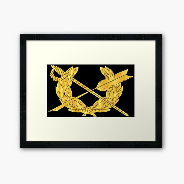 "Army - JAG Branch wo Text" Framed Art Print for Sale by twix123844 ...