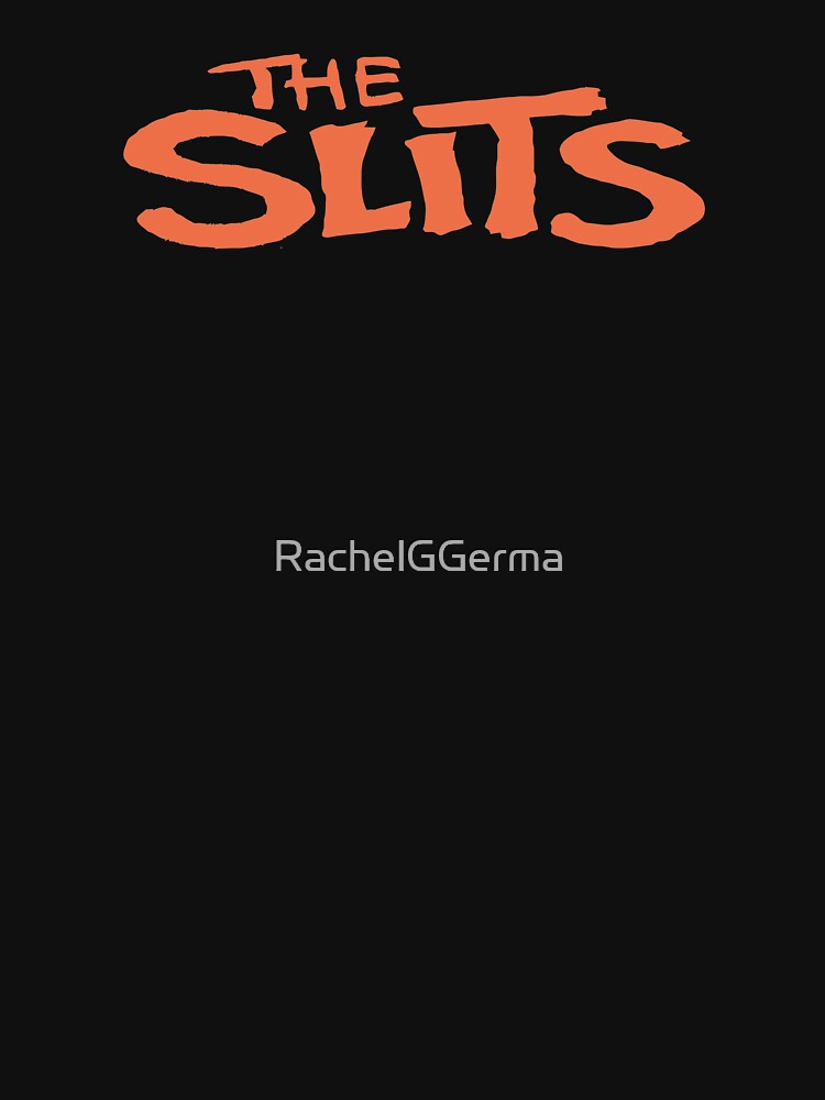 "The Slits Logo" T-shirt for Sale by RachelGGerma | Redbubble | the ...