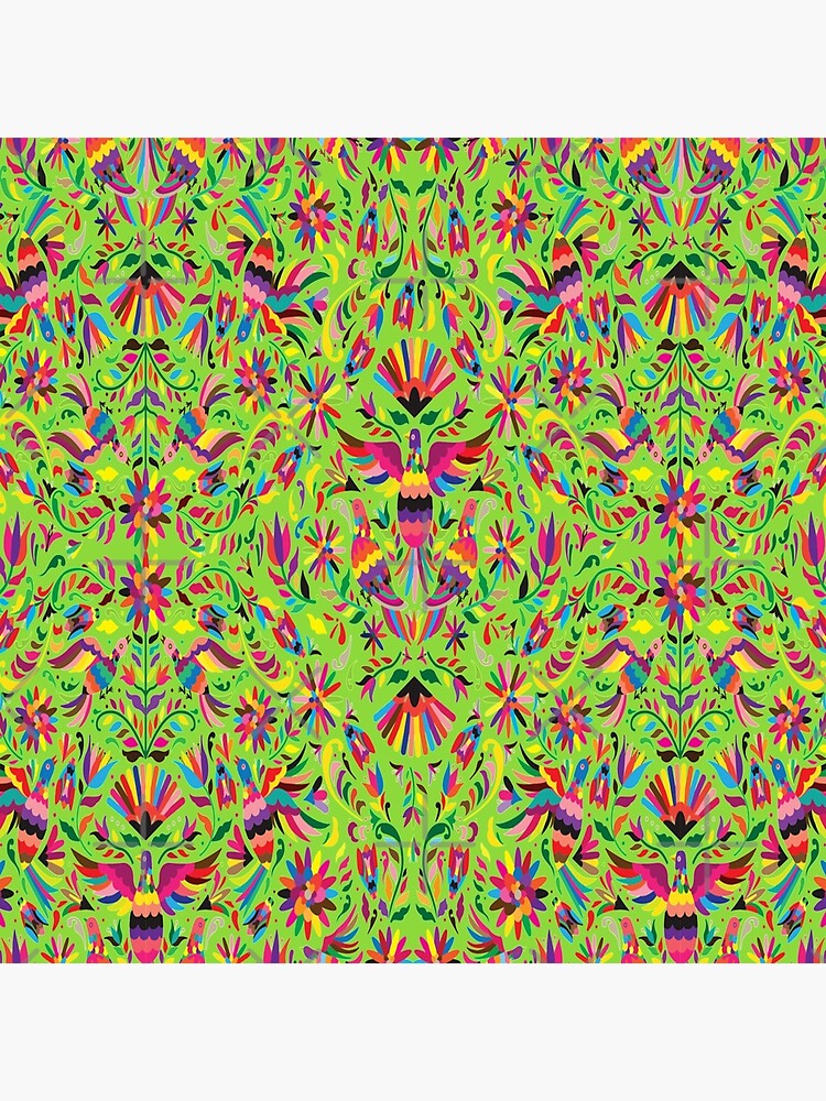 Textiles Tradicionales Mexicanos Lámina Artística Con La Obra