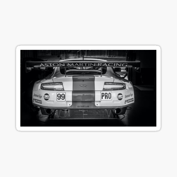 "Aston Martin Touring Race Car" Sticker by Purple-Chilli | Redbubble