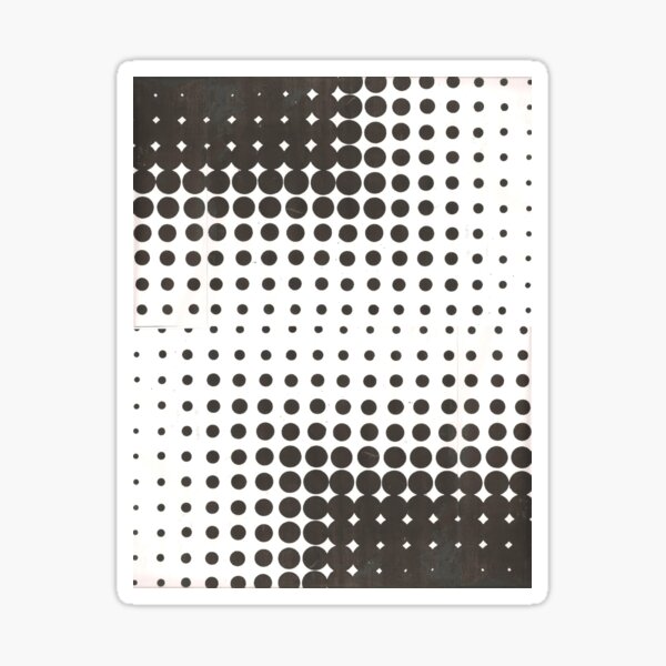 "Light & dark nature painting (top & bottom)" Sticker for Sale by ...