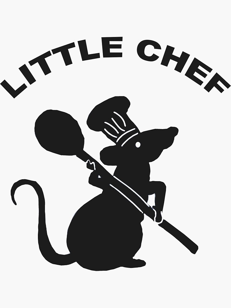 "Ratatouille little chef" Sticker for Sale by scenecase | Redbubble