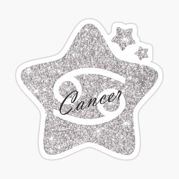 "Cancer Zodiac Sign" Sticker by CitrusMoon | Redbubble