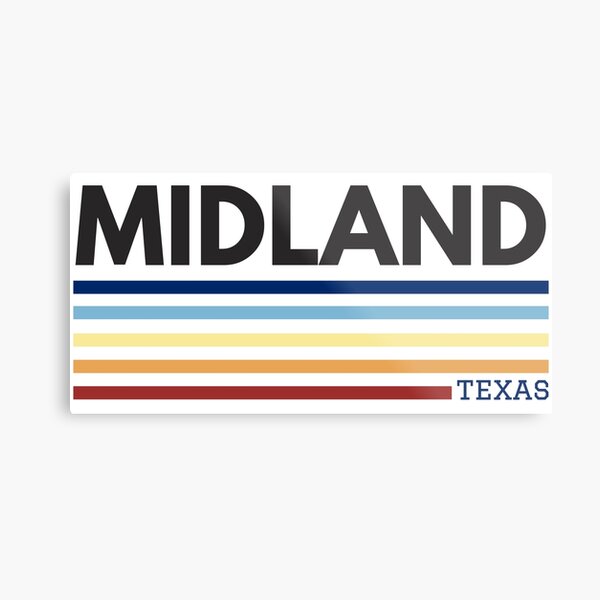 Midland Texas Metal Prints | Redbubble
