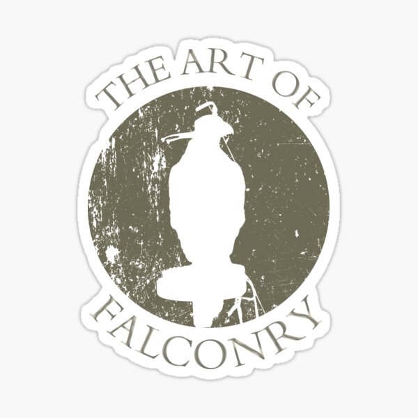 "The Art of Falconry" Sticker for Sale by scottmason2312 | Redbubble