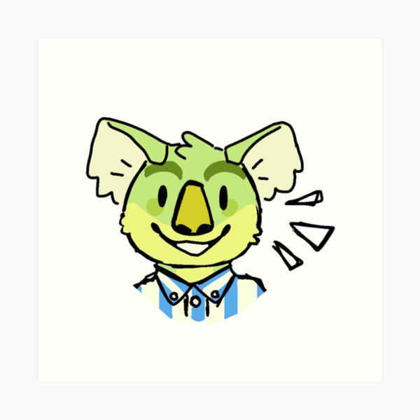 Lyman Animal Crossing Art Prints | Redbubble