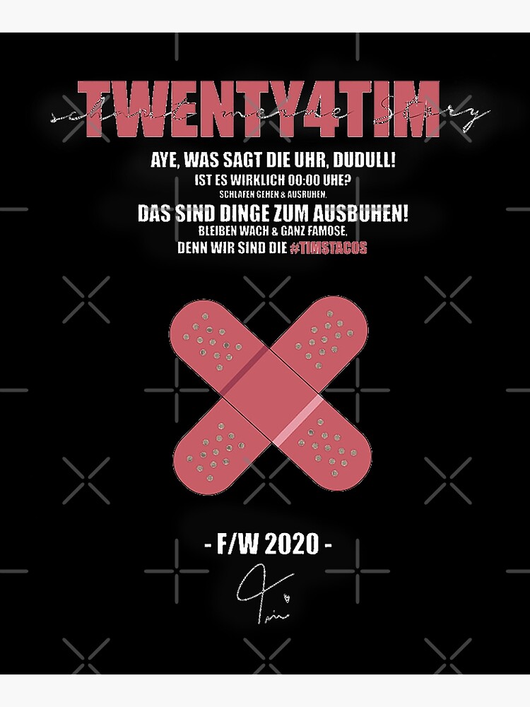 "Twenty4tim - Popular Personality Artwork" Poster by Ideas-Heaven ...