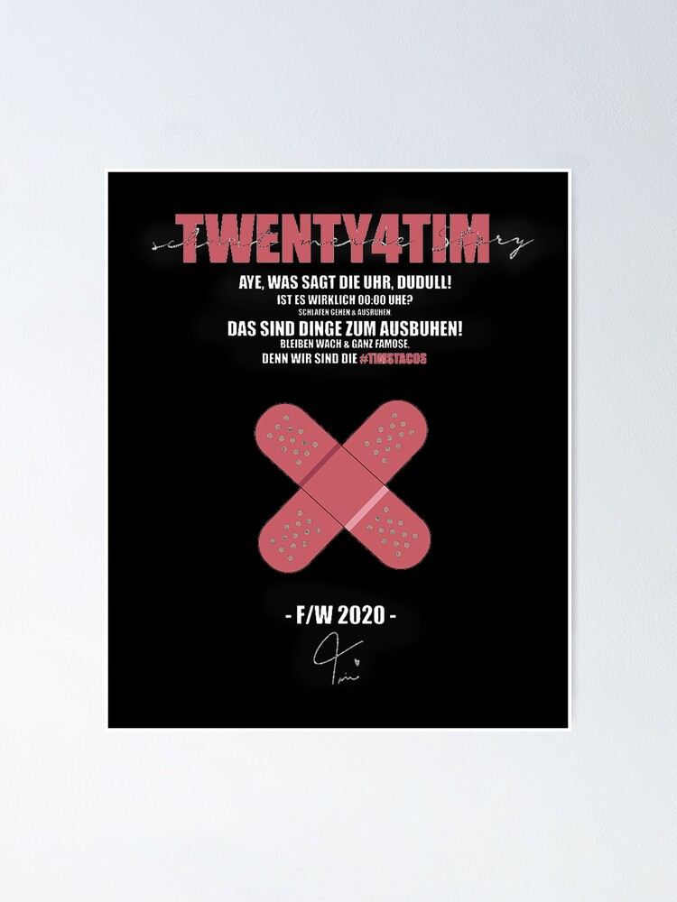 "Twenty4tim - Popular Personality Artwork" Poster by Ideas-Heaven ...