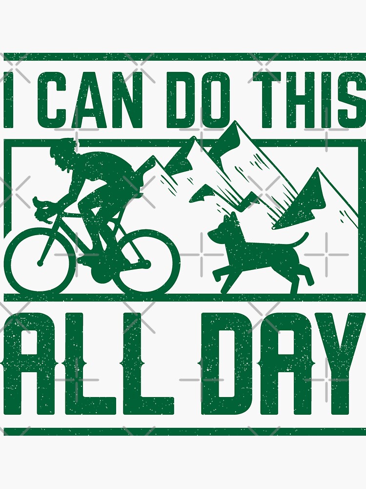 "I Can Do This All Day" Sticker by ArtiVie | Redbubble