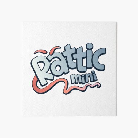 "Rattic - Logo." Art Board Print for Sale by Rattic | Redbubble