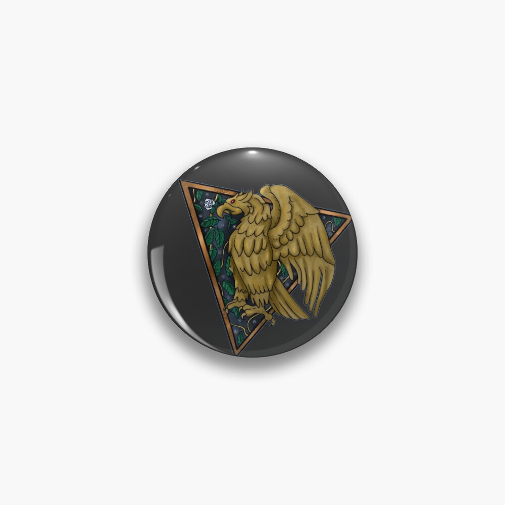 "Ruewen Crest" Pin for Sale by nlmarte | Redbubble
