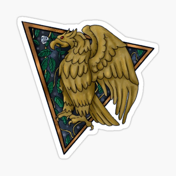 "Ruewen Crest" Sticker for Sale by nlmarte | Redbubble