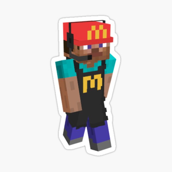 Minecraft Steve Stickers | Redbubble