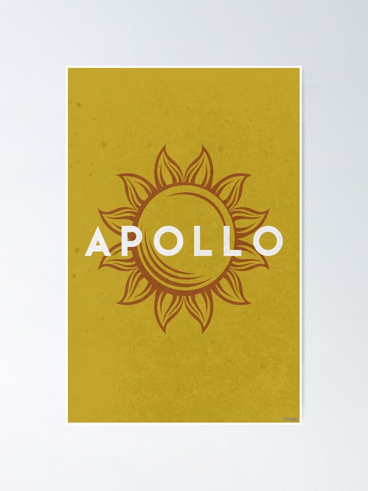 Art & Collectibles Giclée Apollo print Apollo poster Ancient Greek god ...