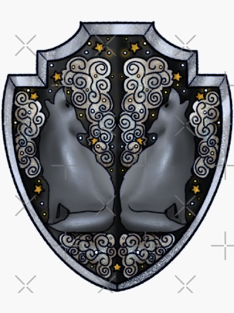 "Song Crest" Sticker for Sale by nlmarte | Redbubble