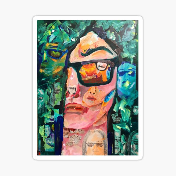 "Mog Series Collage" Sticker by jessica-healey | Redbubble