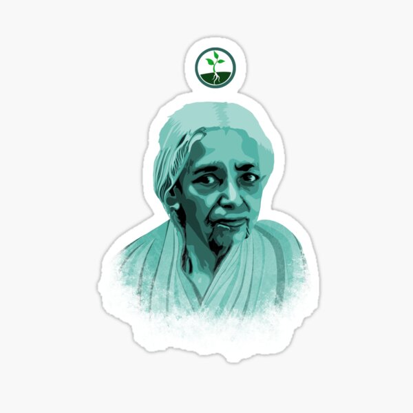 "Dr.Janaki Ammal" Sticker by HereticWear | Redbubble