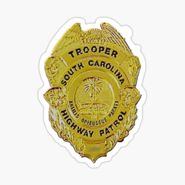 "South Carolina Highway Patrol" Sticker for Sale by lawrencebaird ...