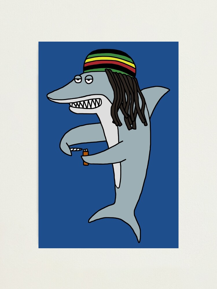 "Reggae Shark" Photographic Print for Sale by filiteo | Redbubble
