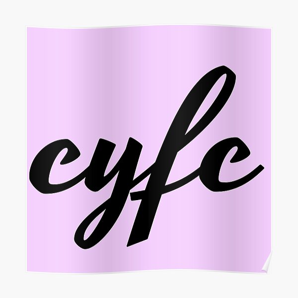 "Ceren Yaldız CYFC" Poster for Sale by BetulDesigns | Redbubble