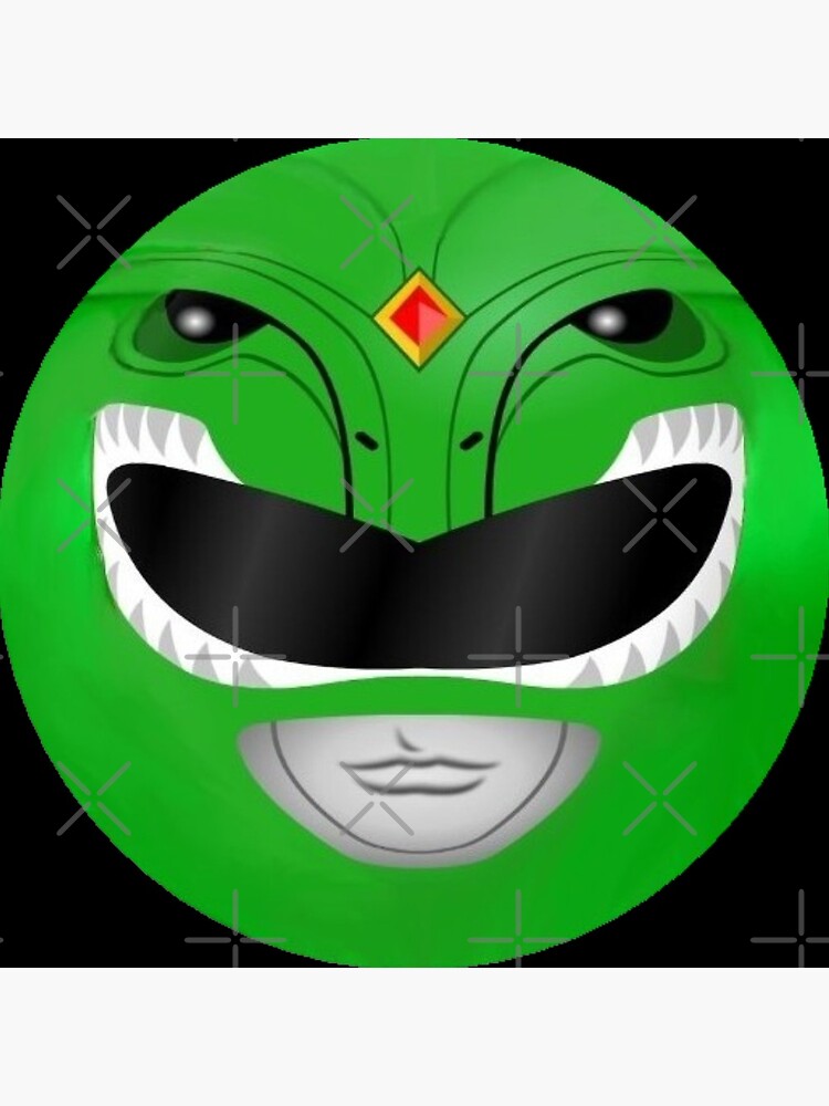 "Mighty Morphin Power Ranger - Green" Clock for Sale by DuskWingArts ...