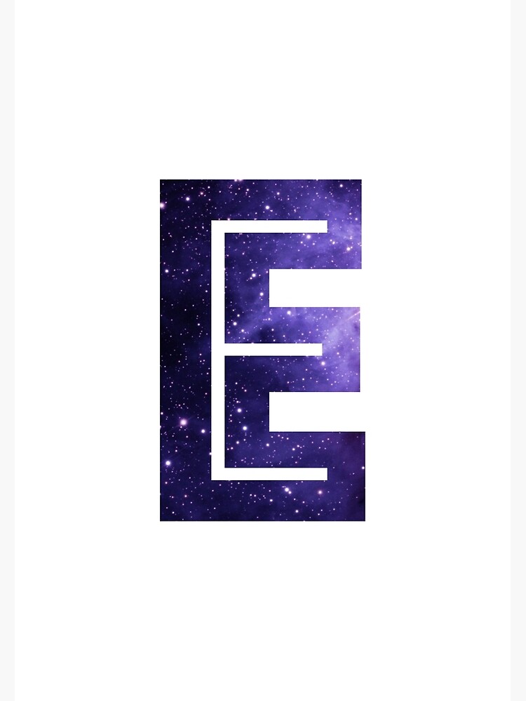 "The Letter E - Space" Art Print for Sale by alphamike | Redbubble