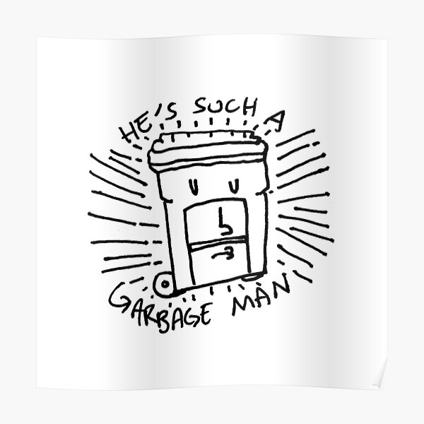 Póster «Basurero» de herb-the-alien | Redbubble