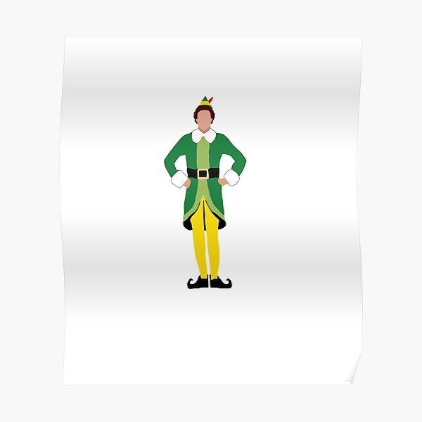 "Elf - Buddy " Poster for Sale by K-Line | Redbubble