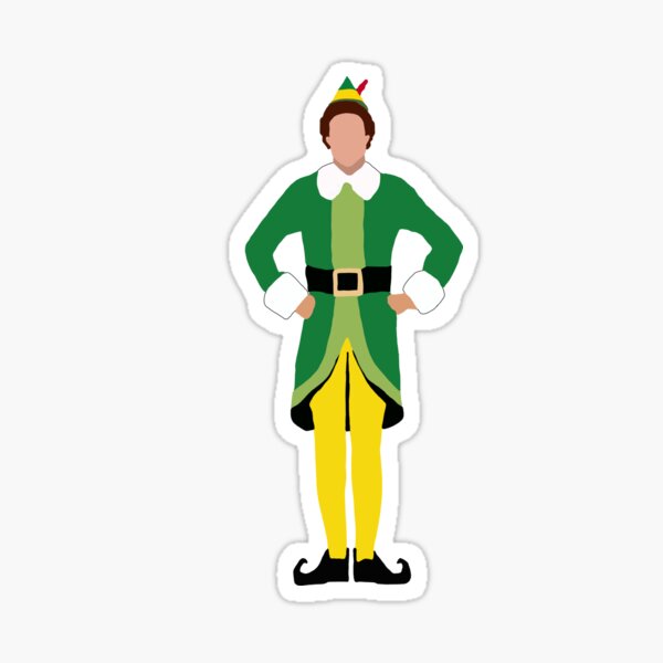"Elf - Buddy " Sticker for Sale by K-Line | Redbubble