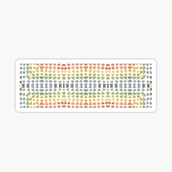 "Rainbow Paint Blobs" Sticker for Sale by gloobella | Redbubble