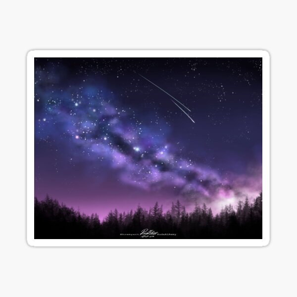 nebula" Sticker for Sale by hremyart | Redbubble